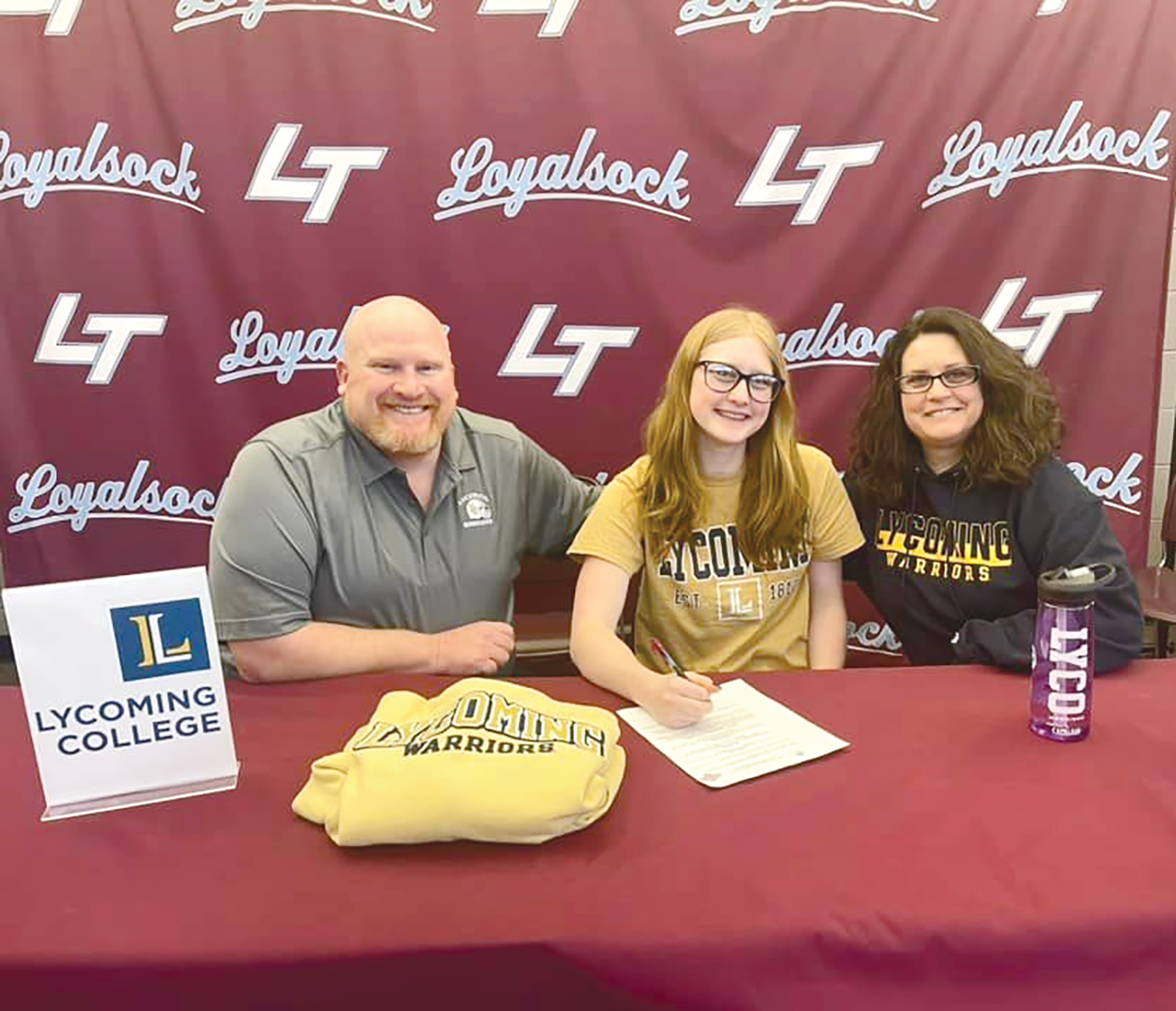 Three Athletes at Loyalsock Township High School Sign Letters of Intent ...