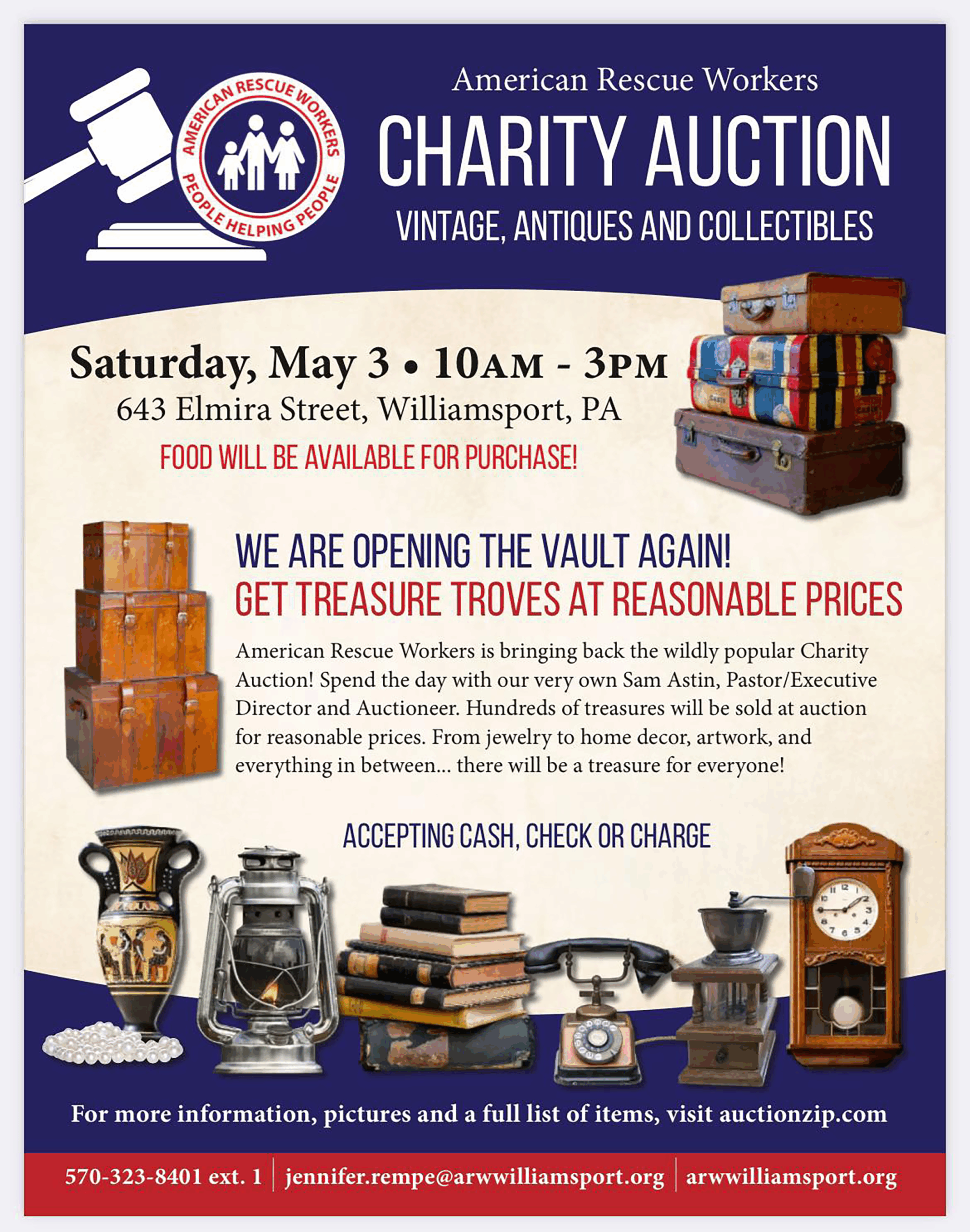 American Rescue Workers to Hold Auction Fundraiser – Webb Weekly Online